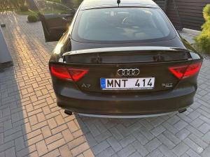 Melns Audi A7 Sportback 2012 Kauņa, ar dzinēja tilpumu 3.00 L un nobraukumu 267 tūkst. km par 13200 €, foto 24 vietnē AUTOMOTO.COM.LV