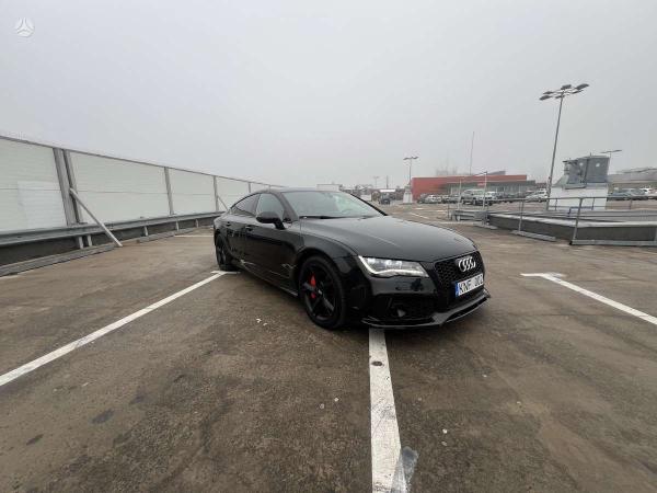 Black Audi A7 Sportback 2015 in Siauliai, with an engine capacity of 2.99 L and mileage of 166 thousand km for 14500 €, photo 1 on AUTOMOTO.COM.LV