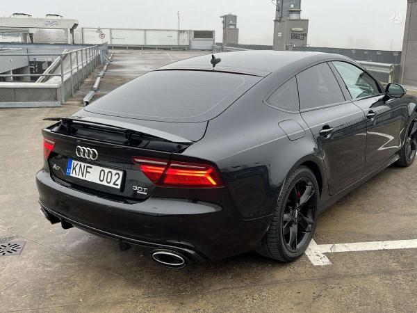 Black Audi A7 Sportback 2015 in Siauliai, with an engine capacity of 2.99 L and mileage of 166 thousand km for 14500 €, photo 3 on AUTOMOTO.COM.LV