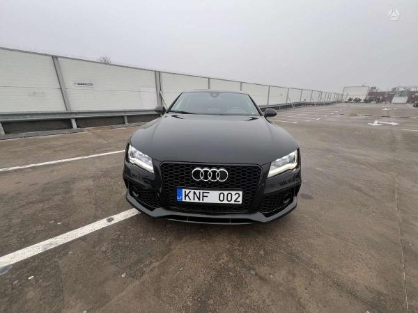 Black Audi A7 Sportback 2015 in Siauliai, with an engine capacity of 2.99 L and mileage of 166 thousand km for 14500 €, photo 4 on AUTOMOTO.COM.LV