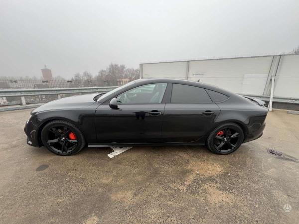 Black Audi A7 Sportback 2015 in Siauliai, with an engine capacity of 2.99 L and mileage of 166 thousand km for 14500 €, photo 6 on AUTOMOTO.COM.LV