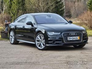 Melns Audi A7 Sportback 2015 Viljandi, ar dzinēja tilpumu 3.00 L un nobraukumu 195 tūkst. km par 18900 €, foto 3 vietnē AUTOMOTO.COM.LV