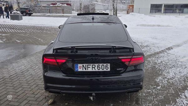 Black Audi A7 Sportback 2018 in Kaunas, with an engine capacity of 3.00 L and mileage of 222 thousand km for 20300 €, photo 3 on AUTOMOTO.COM.LV