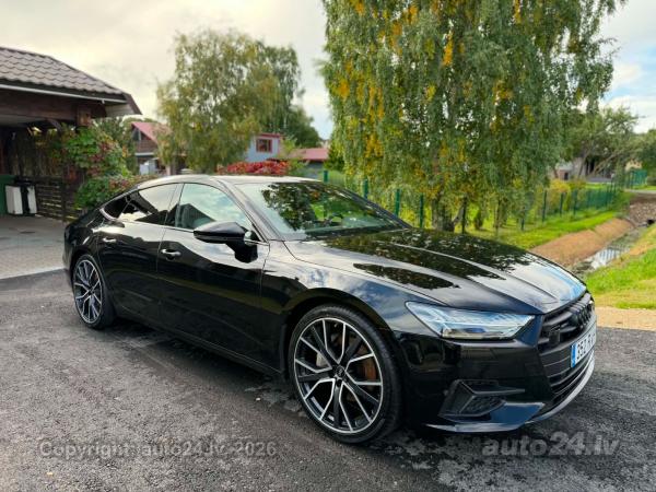 Melns Audi A7 Sportback 2022 Rakvere, ar dzinēja tilpumu 2.00 L un nobraukumu 63 tūkst. km par 47000 €, foto  vietnē AUTOMOTO.COM.LV