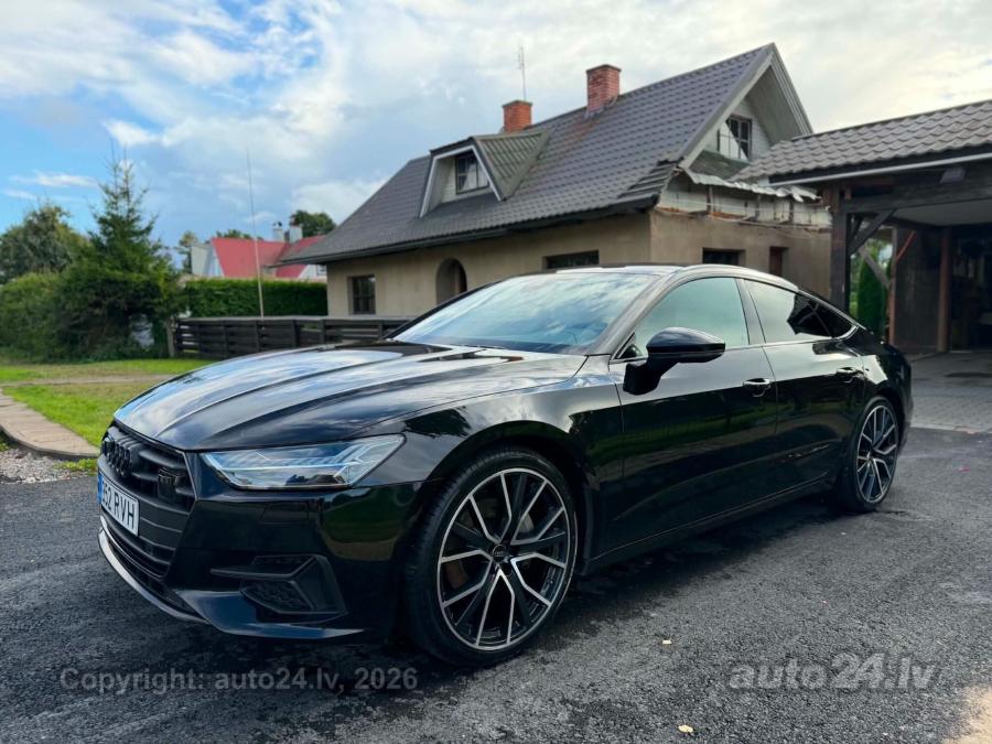 Melns Audi A7 Sportback 2022 Rakvere, ar dzinēja tilpumu 2.00 L un nobraukumu 63 tūkst. km par 47000 €, foto 4 vietnē AUTOMOTO.COM.LV