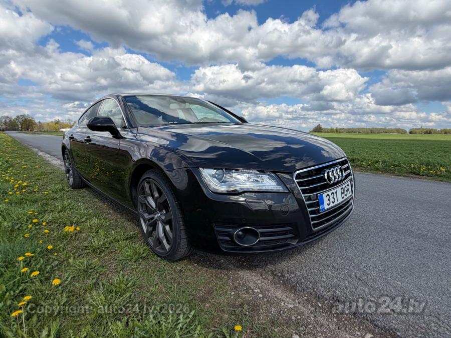 Melns Audi A7 Sportback 2010 Tallina, ar dzinēja tilpumu 3.00 L un nobraukumu 269 tūkst. km par 12500 €, foto 6 vietnē AUTOMOTO.COM.LV