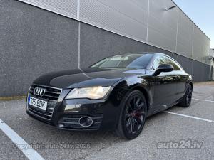 Black Audi A7 Sportback 2010 in Parnu, with an engine capacity of 3.00 L and mileage of 312 thousand km for 8950 €, photo 1 on AUTOMOTO.COM.LV