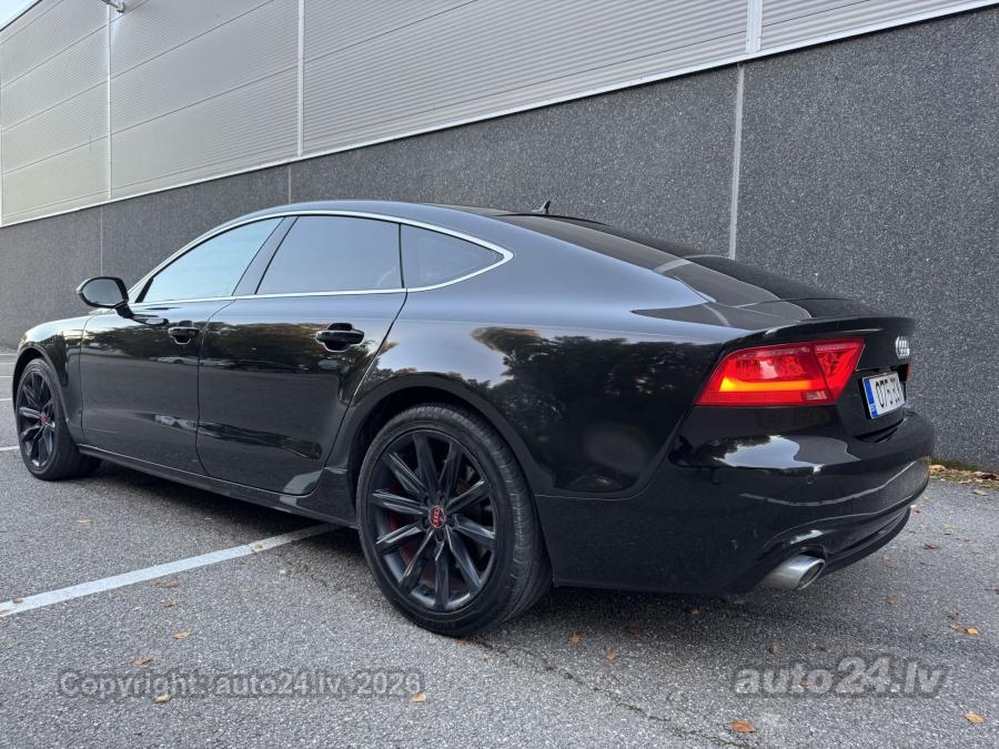 Black Audi A7 Sportback 2010 in Parnu, with an engine capacity of 3.00 L and mileage of 312 thousand km for 8950 €, photo 3 on AUTOMOTO.COM.LV
