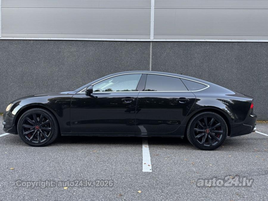 Black Audi A7 Sportback 2010 in Parnu, with an engine capacity of 3.00 L and mileage of 312 thousand km for 8950 €, photo 4 on AUTOMOTO.COM.LV
