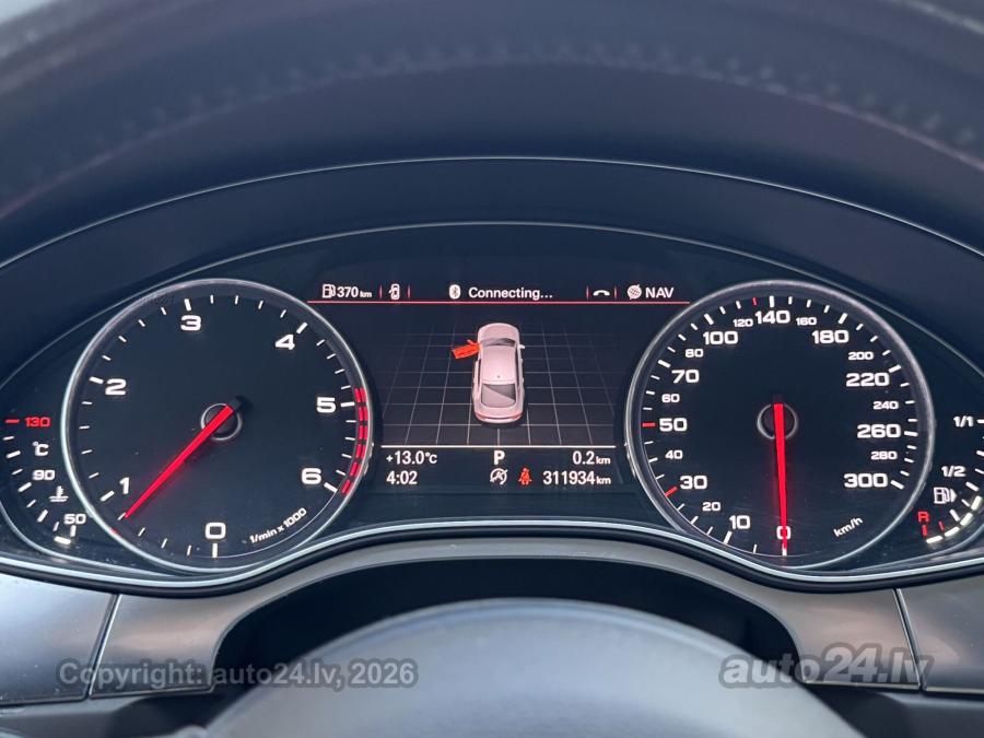 Black Audi A7 Sportback 2010 in Parnu, with an engine capacity of 3.00 L and mileage of 312 thousand km for 8950 €, photo 13 on AUTOMOTO.COM.LV