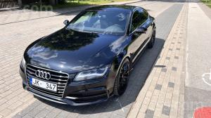 Black Audi A7 Sportback 2011 in Riga, with an engine capacity of 3.00 L and mileage of 255 thousand km for 16800 €, photo 3 on AUTOMOTO.COM.LV