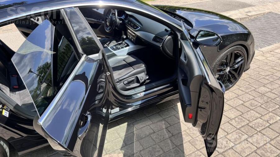 Melns Audi A7 Sportback 2011 Rīga, ar dzinēja tilpumu 3.00 L un nobraukumu 0 tūkst. km par 15990 €, foto 13 vietnē AUTOMOTO.COM.LV