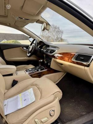 Melns Audi A7 Sportback 2011 Kauņa, ar dzinēja tilpumu 3.00 L un nobraukumu 229 tūkst. km par 9300 €, foto 7 vietnē AUTOMOTO.COM.LV