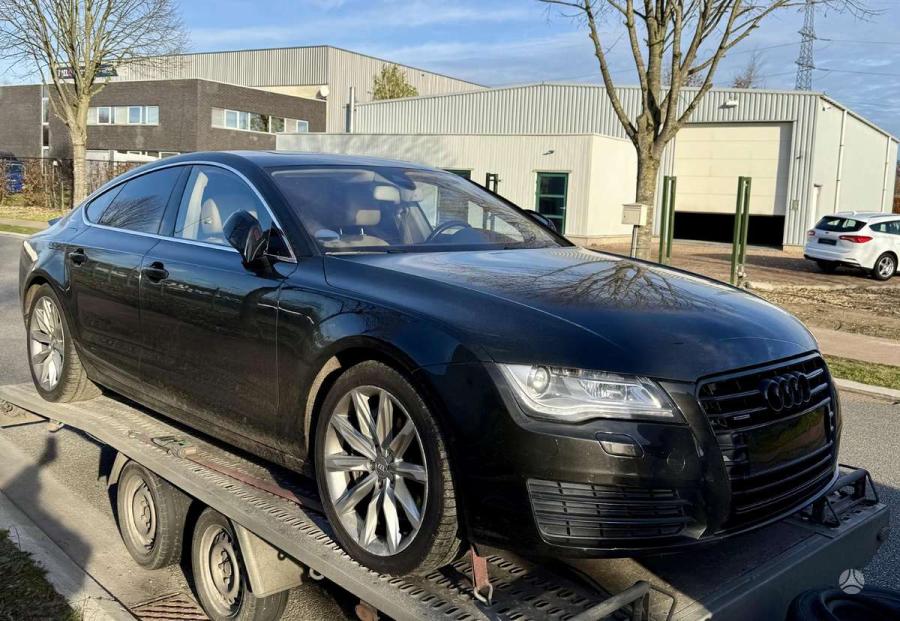 Melns Audi A7 Sportback 2011 Kauņa, ar dzinēja tilpumu 3.00 L un nobraukumu 229 tūkst. km par 9300 €, foto 20 vietnē AUTOMOTO.COM.LV