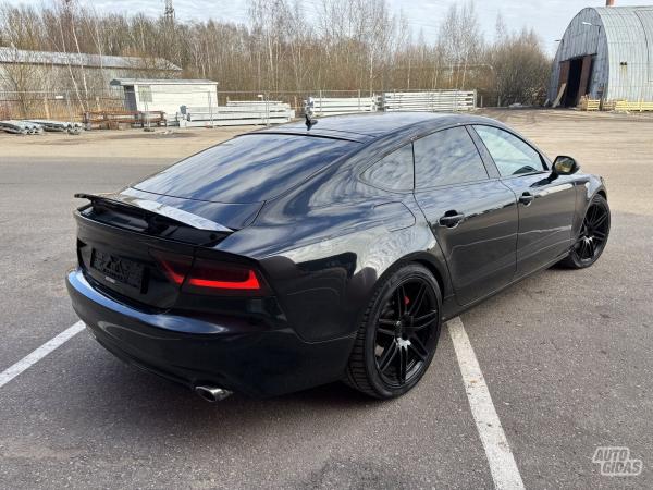 Melns Audi A7 Sportback 2011 Kauņa, ar dzinēja tilpumu 3.00 L un nobraukumu 265 tūkst. km par 11450 €, foto 2 vietnē AUTOMOTO.COM.LV