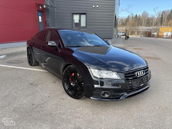 Melns Audi A7 Sportback 2011 Kauņa, ar dzinēja tilpumu 3.00 L un nobraukumu 265 tūkst. km par 11450 €, foto 3 vietnē AUTOMOTO.COM.LV
