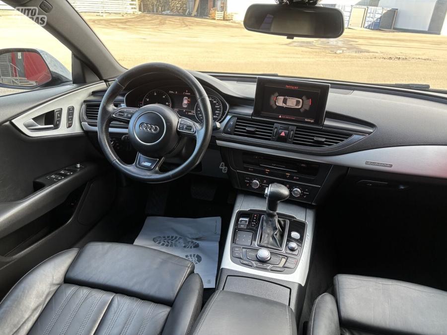 Black Audi A7 Sportback 2011 in Kaunas, with an engine capacity of 3.00 L and mileage of 265 thousand km for 11450 €, photo 15 on AUTOMOTO.COM.LV