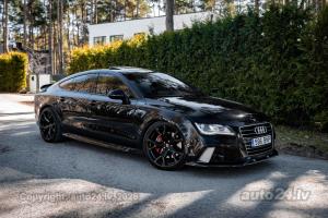 Melns Audi A7 Sportback 2011 Tallina, ar dzinēja tilpumu 3.00 L un nobraukumu 340 tūkst. km par 11900 €, foto  vietnē AUTOMOTO.COM.LV
