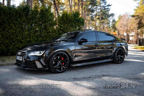 Black Audi A7 Sportback 2011 in Tallinn, with an engine capacity of 3.00 L and mileage of 340 thousand km for 11900 €, photo 8 on AUTOMOTO.COM.LV