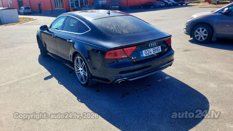 Melns Audi A7 Sportback 2011 Tallina, ar dzinēja tilpumu 3.00 L un nobraukumu 221 tūkst. km par 9500 €, foto 4 vietnē AUTOMOTO.COM.LV