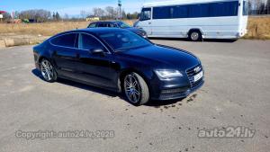 Melns Audi A7 Sportback 2011 Tallina, ar dzinēja tilpumu 3.00 L un nobraukumu 221 tūkst. km par 9500 €, foto 6 vietnē AUTOMOTO.COM.LV