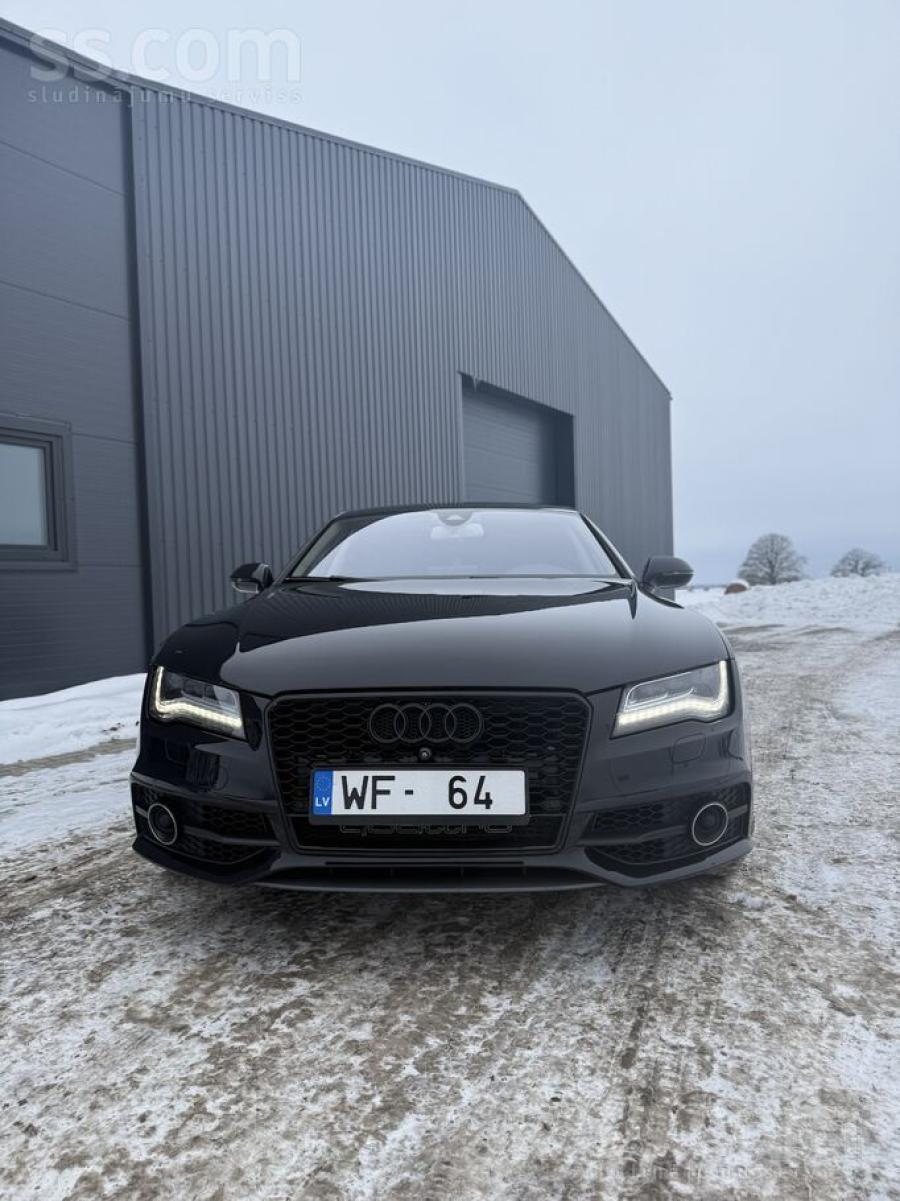 Melns Audi A7 Sportback 2011 Talsi, ar dzinēja tilpumu 3.00 L un nobraukumu 320 tūkst. km par 16200 €, foto 3 vietnē AUTOMOTO.COM.LV