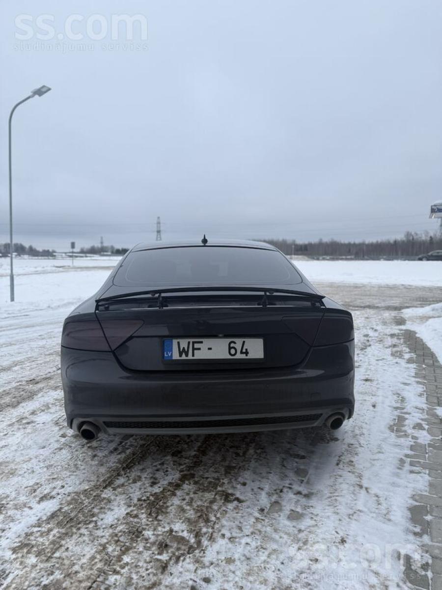 Melns Audi A7 Sportback 2011 Talsi, ar dzinēja tilpumu 3.00 L un nobraukumu 320 tūkst. km par 16200 €, foto 5 vietnē AUTOMOTO.COM.LV