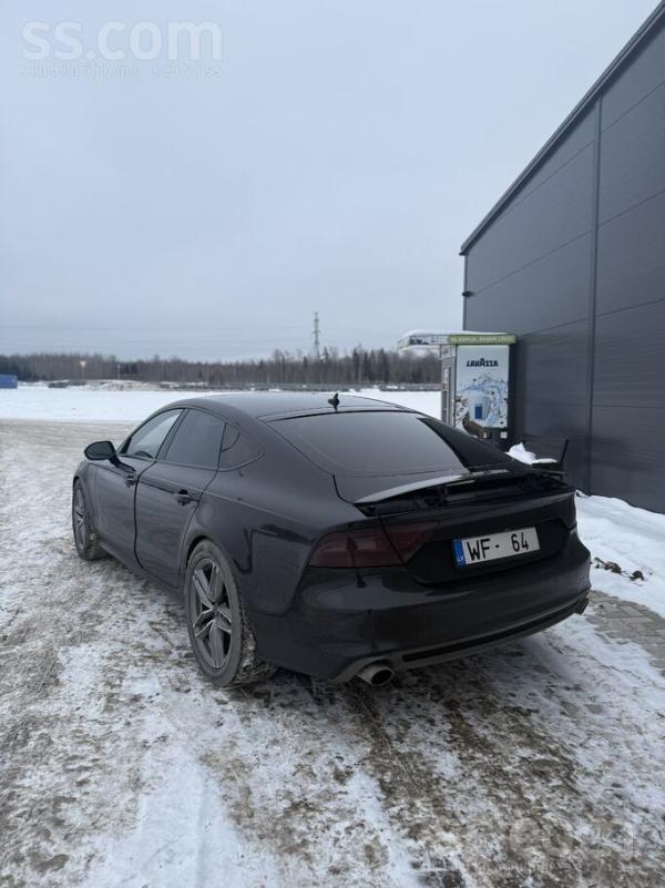 Melns Audi A7 Sportback 2011 Talsi, ar dzinēja tilpumu 3.00 L un nobraukumu 320 tūkst. km par 16200 €, foto 5 vietnē AUTOMOTO.COM.LV