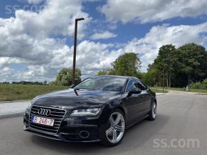 Melns Audi A7 Sportback 2011 Rēzekne, ar dzinēja tilpumu 3.00 L un nobraukumu 258 tūkst. km par 13700 €, foto 1 vietnē AUTOMOTO.COM.LV