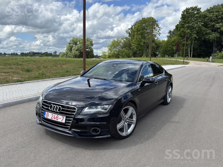 Melns Audi A7 Sportback 2011 Rēzekne, ar dzinēja tilpumu 3.00 L un nobraukumu 258 tūkst. km par 13700 €, foto 3 vietnē AUTOMOTO.COM.LV