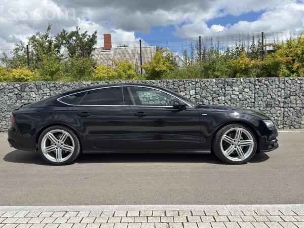 Black Audi A7 Sportback 2011 in Rezekne, with an engine capacity of 3.00 L and mileage of 258 thousand km for 13700 €, photo 5 on AUTOMOTO.COM.LV