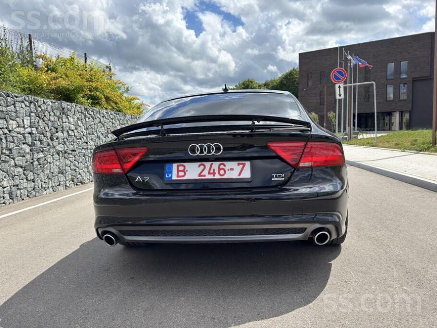 Melns Audi A7 Sportback 2011 Rēzekne, ar dzinēja tilpumu 3.00 L un nobraukumu 258 tūkst. km par 13700 €, foto 8 vietnē AUTOMOTO.COM.LV