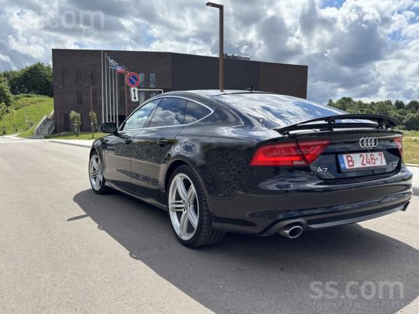 Black Audi A7 Sportback 2011 in Rezekne, with an engine capacity of 3.00 L and mileage of 258 thousand km for 13700 €, photo 8 on AUTOMOTO.COM.LV