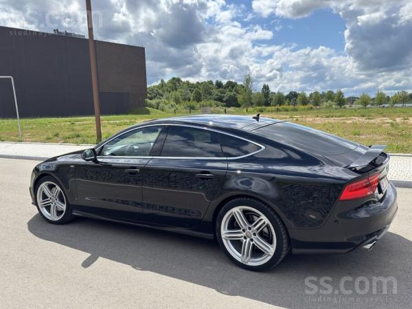 Black Audi A7 Sportback 2011 in Rezekne, with an engine capacity of 3.00 L and mileage of 258 thousand km for 13700 €, photo 9 on AUTOMOTO.COM.LV