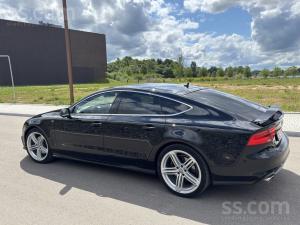 Melns Audi A7 Sportback 2011 Rēzekne, ar dzinēja tilpumu 3.00 L un nobraukumu 258 tūkst. km par 13700 €, foto 10 vietnē AUTOMOTO.COM.LV