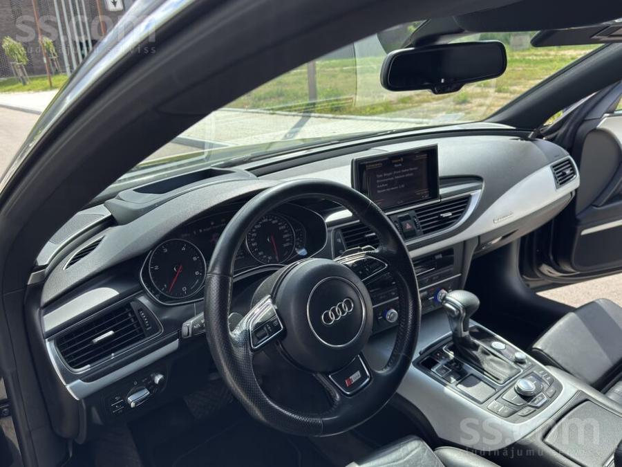 Melns Audi A7 Sportback 2011 Rēzekne, ar dzinēja tilpumu 3.00 L un nobraukumu 258 tūkst. km par 13700 €, foto 14 vietnē AUTOMOTO.COM.LV