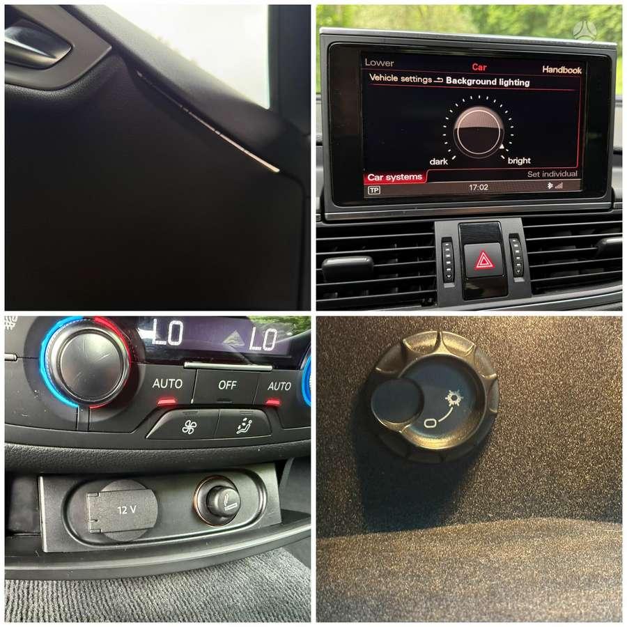 Black Audi A7 Sportback 2011 in Vilnius, with an engine capacity of 3.00 L and mileage of 295 thousand km for 11300 €, photo 39 on AUTOMOTO.COM.LV