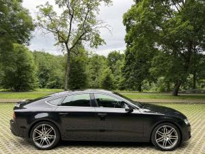 Black Audi A7 Sportback 2011 in Vilnius, with an engine capacity of 3.00 L and mileage of 295 thousand km for 11300 €, photo 57 on AUTOMOTO.COM.LV