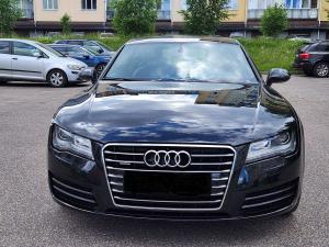 Black Audi A7 Sportback 2011 in Vilnius, with an engine capacity of 3.00 L and mileage of 295 thousand km for 11300 €, photo 7 on AUTOMOTO.COM.LV