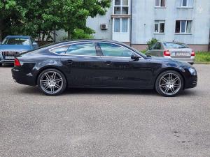 Black Audi A7 Sportback 2011 in Vilnius, with an engine capacity of 3.00 L and mileage of 295 thousand km for 11300 €, photo 14 on AUTOMOTO.COM.LV
