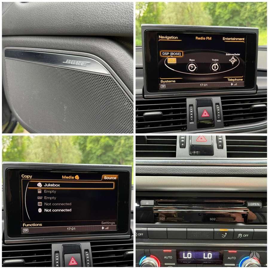 Black Audi A7 Sportback 2011 in Vilnius, with an engine capacity of 3.00 L and mileage of 295 thousand km for 11300 €, photo 19 on AUTOMOTO.COM.LV