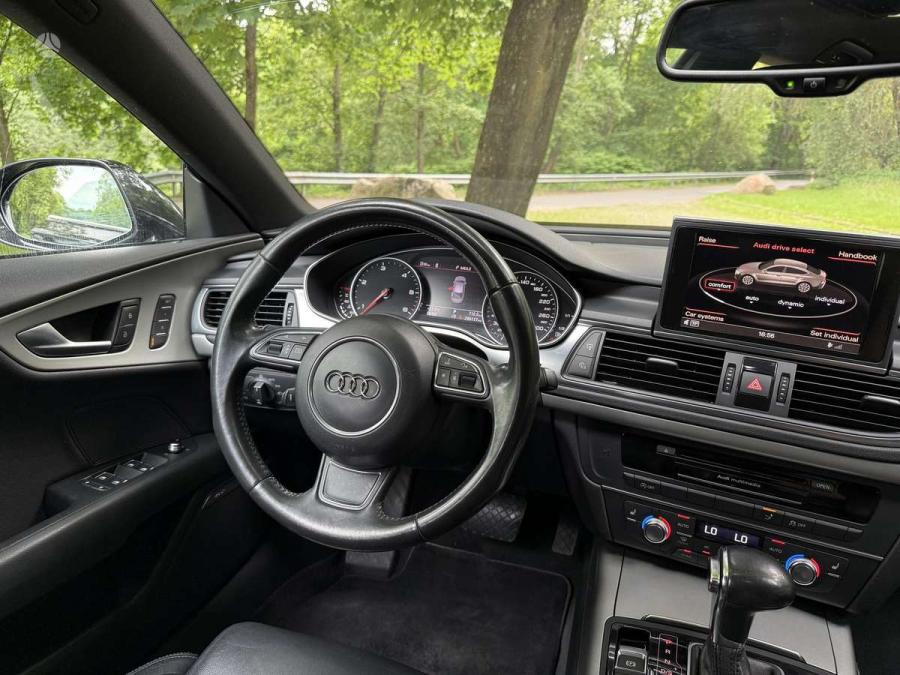 Black Audi A7 Sportback 2011 in Vilnius, with an engine capacity of 3.00 L and mileage of 295 thousand km for 11300 €, photo 20 on AUTOMOTO.COM.LV