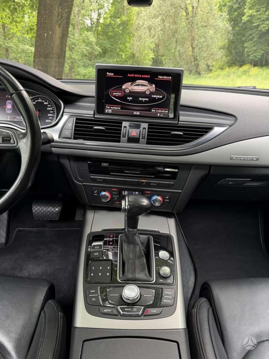 Black Audi A7 Sportback 2011 in Vilnius, with an engine capacity of 3.00 L and mileage of 295 thousand km for 11300 €, photo 30 on AUTOMOTO.COM.LV
