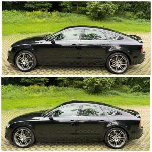Black Audi A7 Sportback 2011 in Vilnius, with an engine capacity of 2.97 L and mileage of 295 thousand km for 10750 €, photo 21 on AUTOMOTO.COM.LV