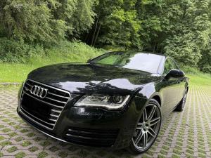 Black Audi A7 Sportback 2011 in Vilnius, with an engine capacity of 2.97 L and mileage of 295 thousand km for 10750 €, photo 31 on AUTOMOTO.COM.LV