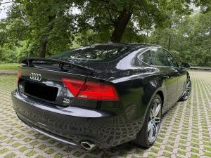 Black Audi A7 Sportback 2011 in Vilnius, with an engine capacity of 2.97 L and mileage of 295 thousand km for 10750 €, photo 33 on AUTOMOTO.COM.LV