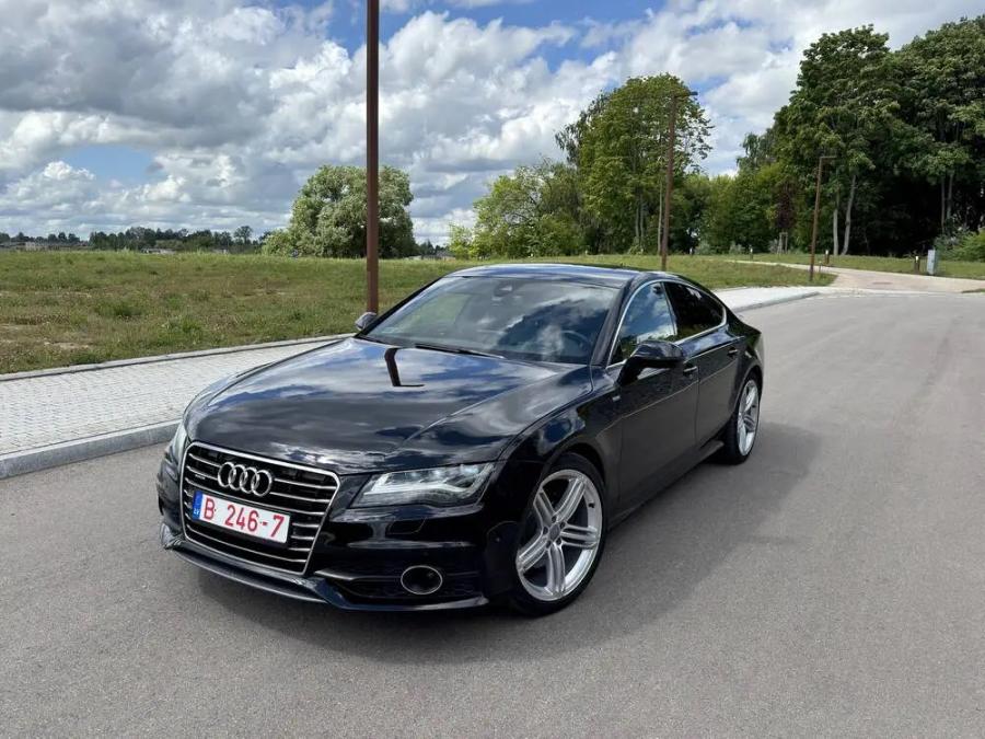 Melns Audi A7 Sportback 2011 Rēzekne, ar dzinēja tilpumu 3.00 L un nobraukumu 258 tūkst. km par 13700 €, foto 3 vietnē AUTOMOTO.COM.LV