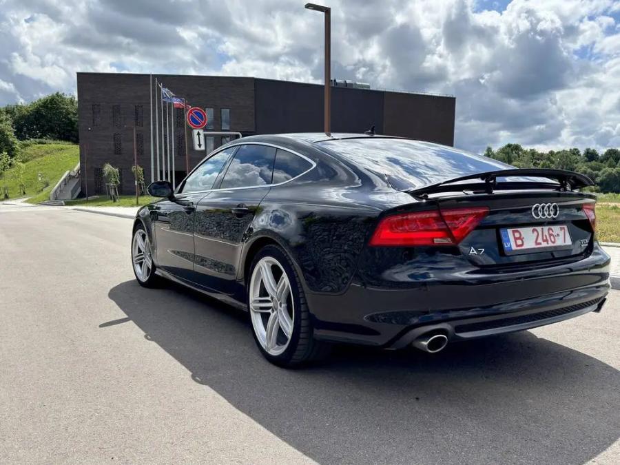 Melns Audi A7 Sportback 2011 Rēzekne, ar dzinēja tilpumu 3.00 L un nobraukumu 258 tūkst. km par 13700 €, foto 7 vietnē AUTOMOTO.COM.LV
