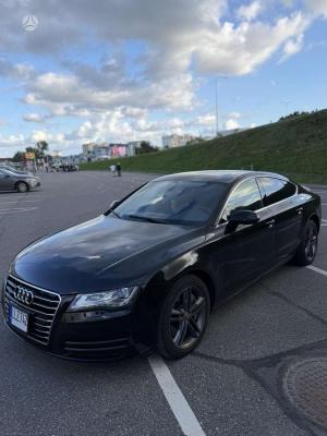 Black Audi A7 Sportback 2011 in Vilnius, with an engine capacity of 3.00 L and mileage of 255 thousand km for 9800 €, photo 5 on AUTOMOTO.COM.LV