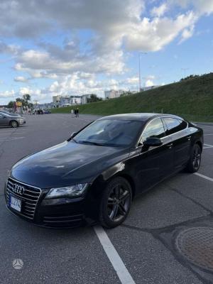 Black Audi A7 Sportback 2011 in Vilnius, with an engine capacity of 3.00 L and mileage of 255 thousand km for 9800 €, photo 6 on AUTOMOTO.COM.LV